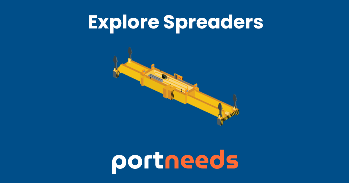 2002 Twin Lift Spreader for Harbour Mobile Crane - Portneeds.com