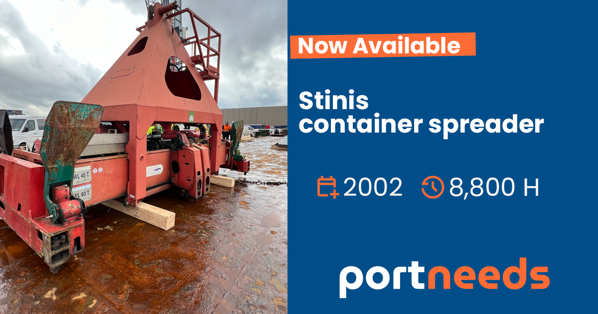 Container Spreader for Mobile Crane – Stinis | Portneeds - Portneeds.com